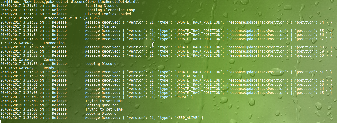 Discord Clementine Integration